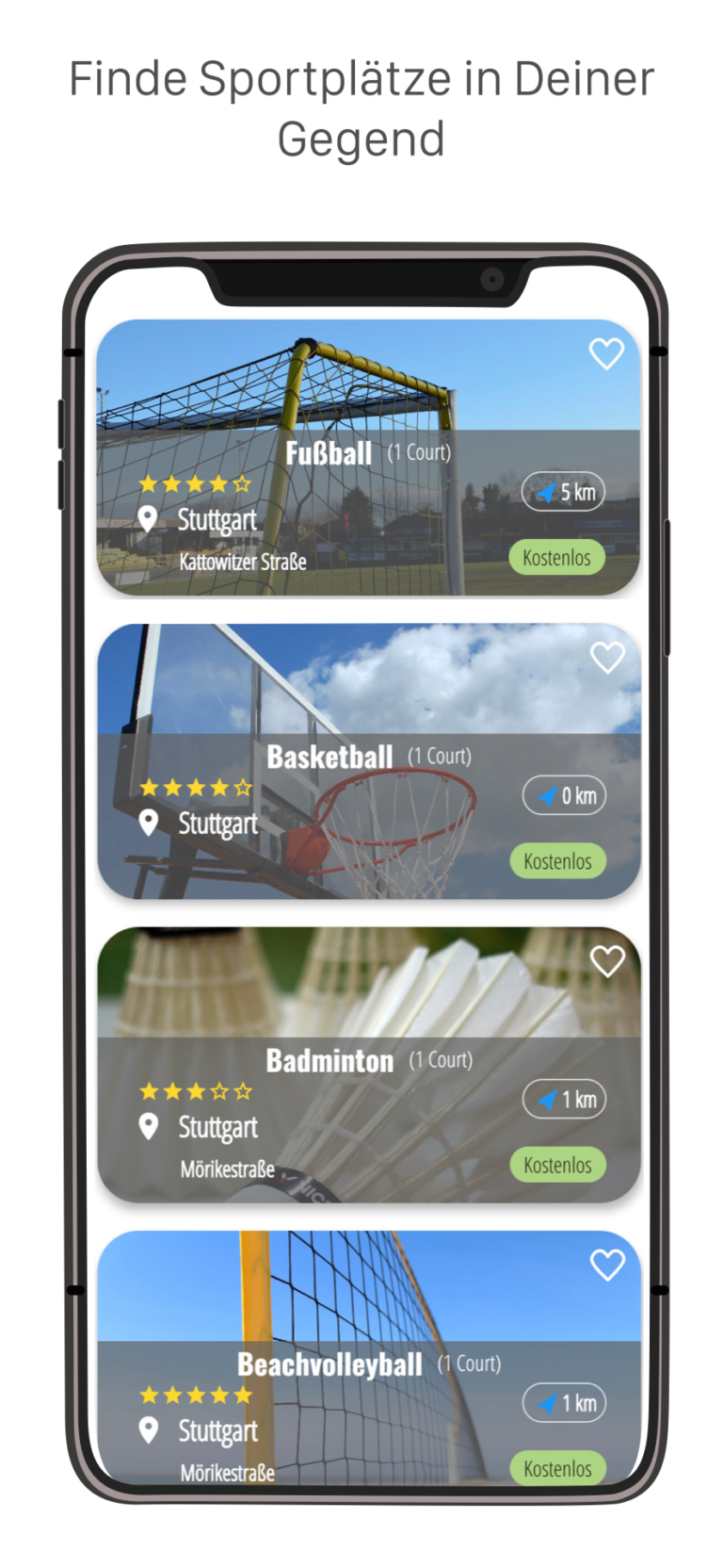 Court - die Sport-App